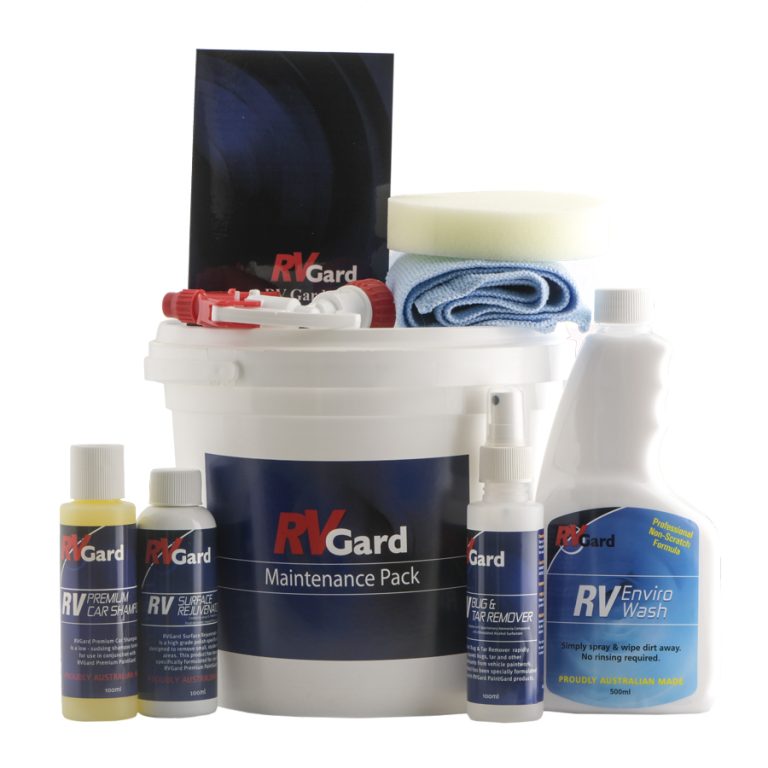 RVGard Maintenance Pack | Waterless Wash, Cleaner, Shampoo