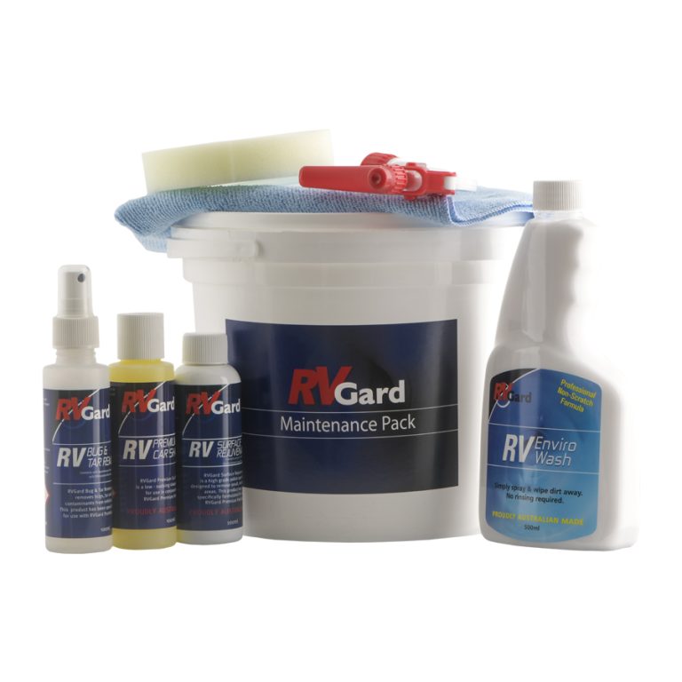 RVGard Maintenance Pack | Waterless Wash, Cleaner, Shampoo